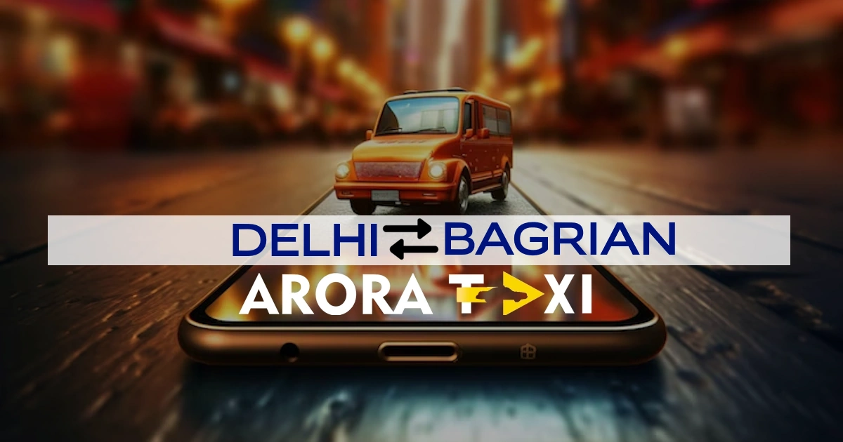 Taxi Bagrian to Delhi Airport Service, One Way Cab 15% Off