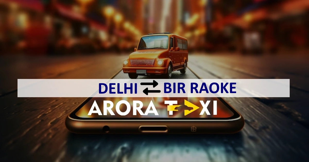 Taxi Bir Raoke to Delhi Airport Service, One Way Cab 15% Off